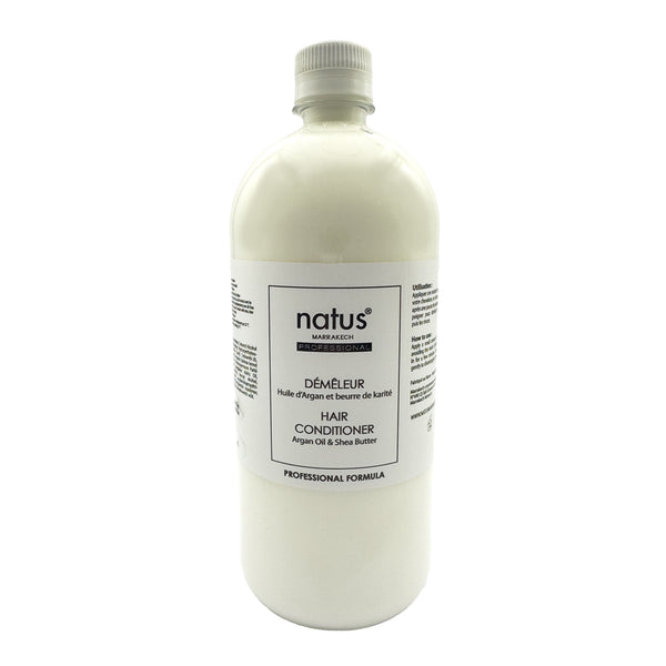 Démêleur Cheveux 1L Huile d'argan et beurre de Karité – Natus Marrakech