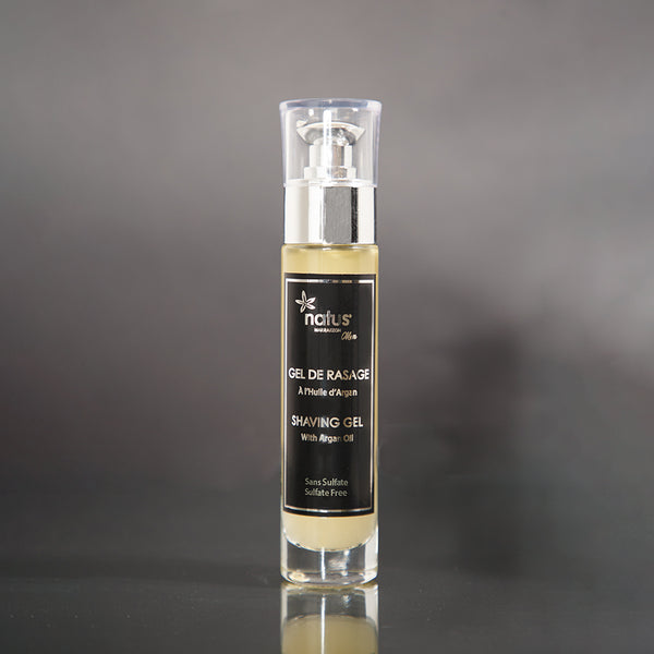 Gel de rasage à l'Huile d'Argan 50ml – Natus Marrakech